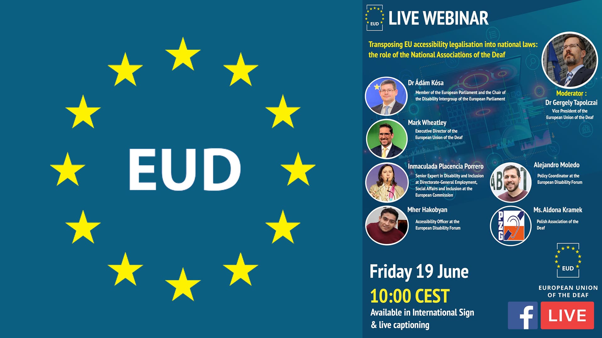 EUD:n saavutettavuuswebinaari - Kuurojen Liitto