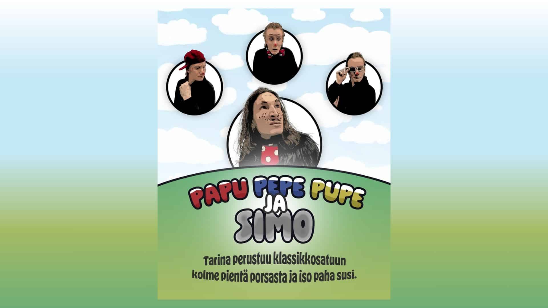 Teatteri Totti: Papu, Pepe, Pupe ja Simo - Kuurojen Liitto